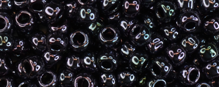 TOHO 6/o Round-Dark Purple Iris Metallic 6T90 - Retail Bobby Bead